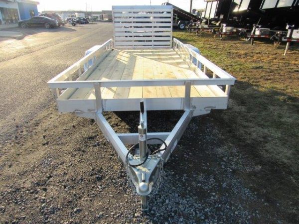 Carry-On 6 x 16 Aluminum Landscape Utility Trailer - Rear Gate