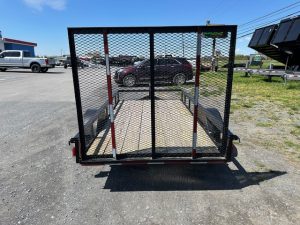Carry-On 7 x 20 Landscape Utility Trailer - Rear Ramp Gate