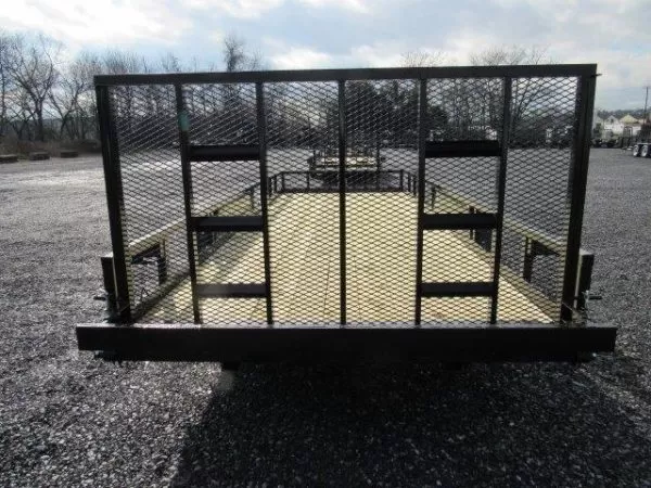 Premier 7 x 20 Landscape Utility Trailer - Rear Ramp Gate