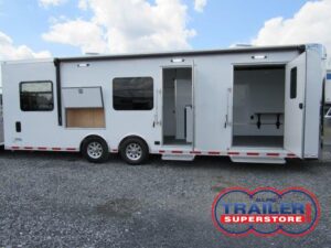 ATC 8.5 x 28 Aluminum Office Trailer - Mobile Command Center