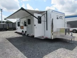 ATC 8.5 x 28 Aluminum Office Trailer - Mobile Command Center