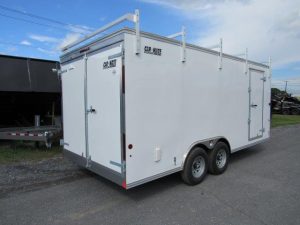 CarMate 8.5 x 18 Enclosed Cargo Trailer | Contractor Package