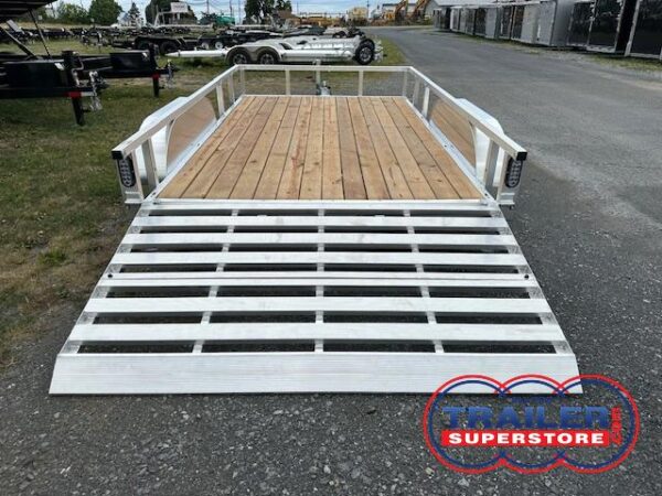 Sport Haven 7×12 Aluminum Utility Trailer - Tandem Axle