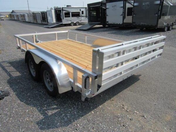 Sport Haven 7×12 Aluminum Utility Trailer - Tandem Axle