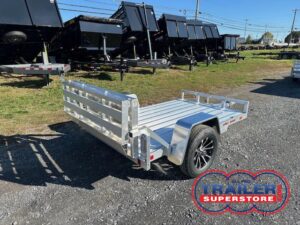 Sport Haven 5x8 Aluminum Utility Trailer - Deluxe Package