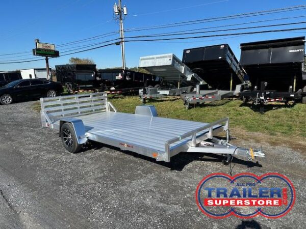 Sport Haven 7×14 Aluminum Utility Trailer - Open Sides