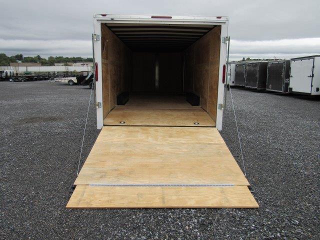 Homesteader 6 x 12 V-Nose Enclosed Cargo Trailer | Ramp Door