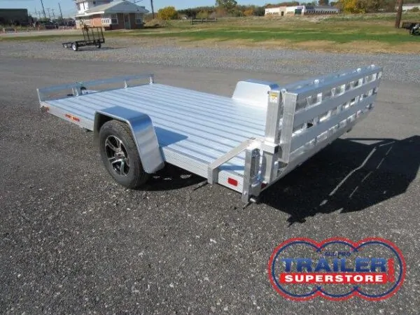 Sport Haven 7×12 Aluminum Utility Trailer - Open Sides