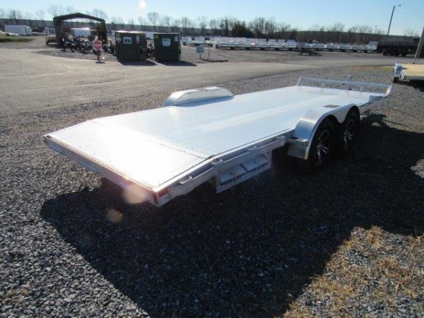 Sport Haven 7×18 Aluminum Landscape Trailer - Side ATV Ramp