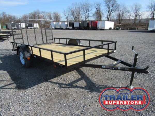 Carry-On 7 x 12 Landscape Utility Trailer - Rear Gate