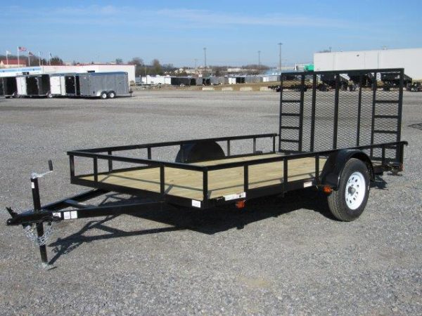 Carry-On 7 x 12 Landscape Utility Trailer - Rear Gate