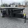 Premier 5 x 10 Low Profile Dump Trailer - Spreader Gate