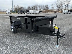 Premier 5 x 10 Low Profile Dump Trailer - Spreader Gate