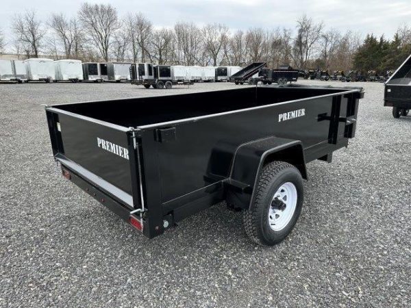 Premier 5 x 10 Low Profile Dump Trailer - Spreader Gate