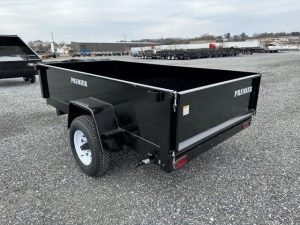 Premier 5 x 10 Low Profile Dump Trailer - Spreader Gate