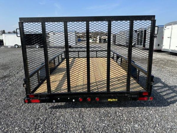 Big Tex 5x10 Landscape Utility Trailer With Rear Ramp Gate