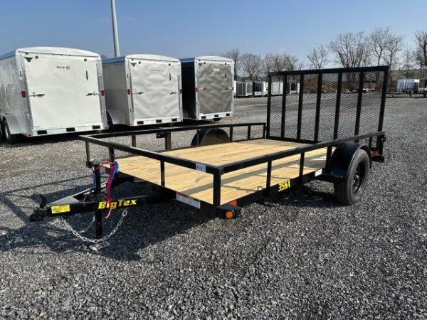 Big Tex 7 x 12 Landscape Utility Trailer - Rear Ramp Gate