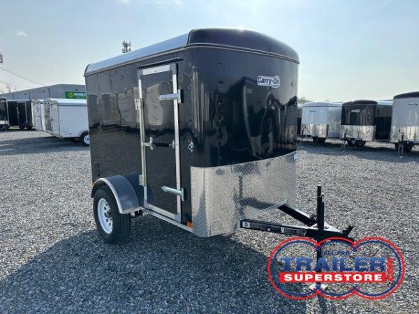Carry-On 5x8 Enclosed Cargo Trailer | Ramp & Side Door