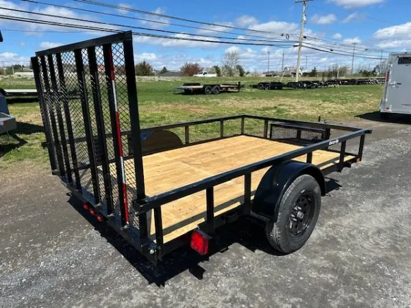 Carry-On 6 x 10 Landscape Utility Trailer - Mesh Toolbox