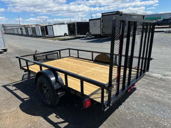 Carry-On 6 x 10 Landscape Utility Trailer - Mesh Toolbox