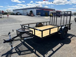 Carry-On 6 x 10 Landscape Utility Trailer - Mesh Toolbox