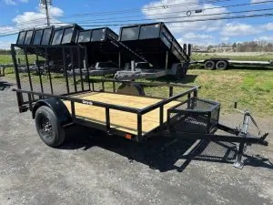 Carry-On 6 x 10 Landscape Utility Trailer - Mesh Toolbox