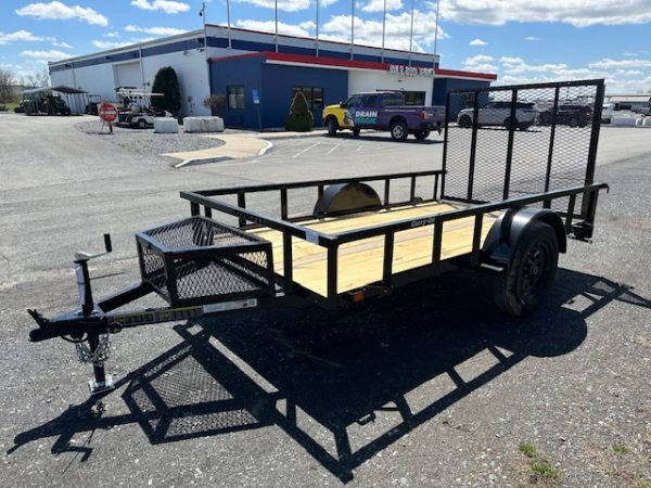 Carry-On 5.5 x 10 Landscape Utility Trailer - Mesh Toolbox