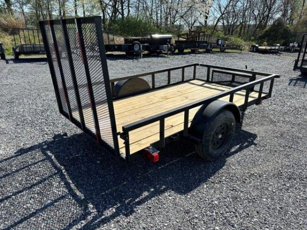 Carry-On 5.5 x 10 Landscape Utility Trailer - Mesh Toolbox