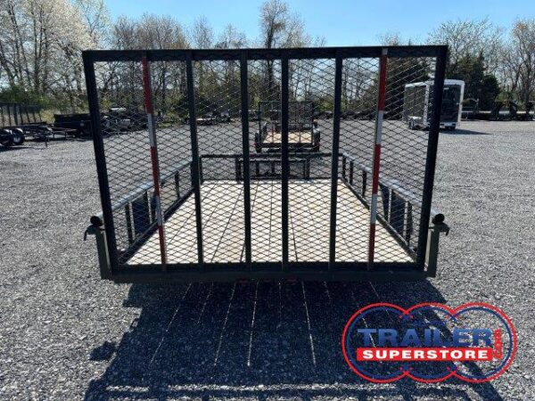 Big Tex 7 x 12 Landscape Utility Trailer - 7K with 2' Steel Sides