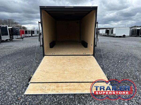 Covered Wagon 8.5 x 20 Car Hauler | Blackout Package