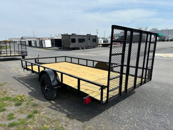 Carry-On 7 x 14 Landscape Utility Trailer - Rear Gate