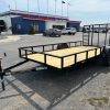 Carry-On 7 x 14 Landscape Utility Trailer - Rear Gate