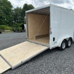 ATC 7.5 x 14 Aluminum Enclosed Cargo Trailer - Ramp Door