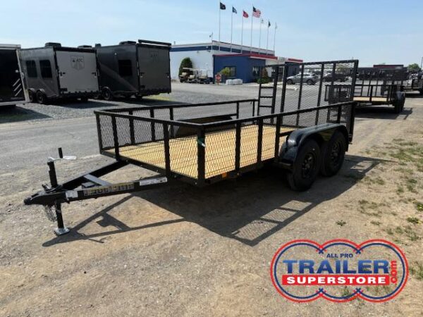 Carry-On 7 x 12 Landscape Utility Trailer - Mesh Sides