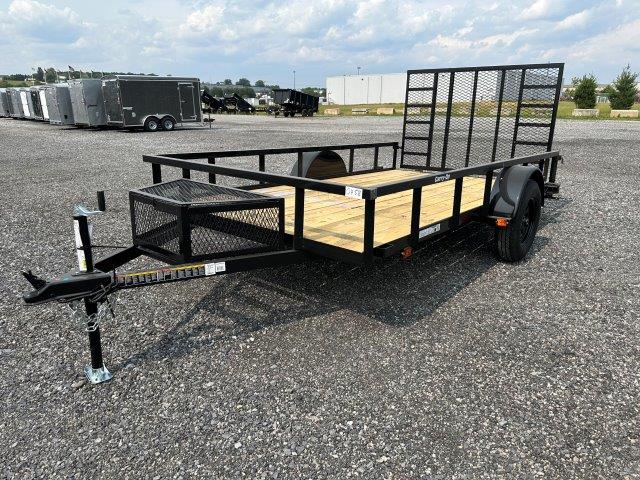 Carry-On 6 x 12 Landscape Utility Trailer - Mesh Toolbox