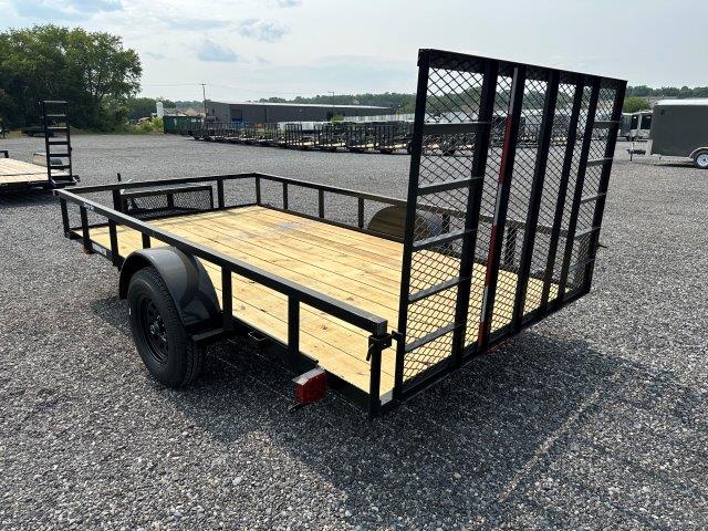 Carry-On 6 x 12 Landscape Utility Trailer - Mesh Toolbox