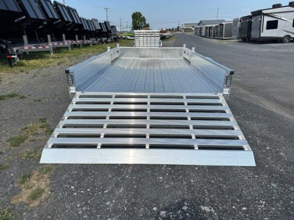 Sport Haven 7×14 Aluminum Utility Trailer - ATV Ramps