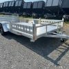Sport Haven 7×14 Aluminum Utility Trailer - Side ATV Ramps
