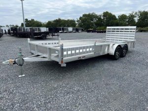 Sport Haven 7×20 Aluminum Utility Trailer - ATV Ramps