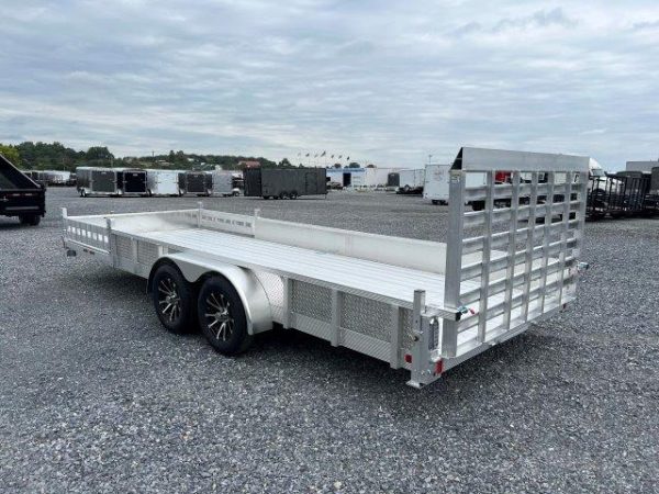 Sport Haven 7×20 Aluminum Utility Trailer - ATV Ramps
