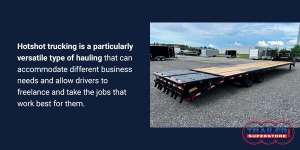What Is Hotshot Trucking? - Trailer Superstore
