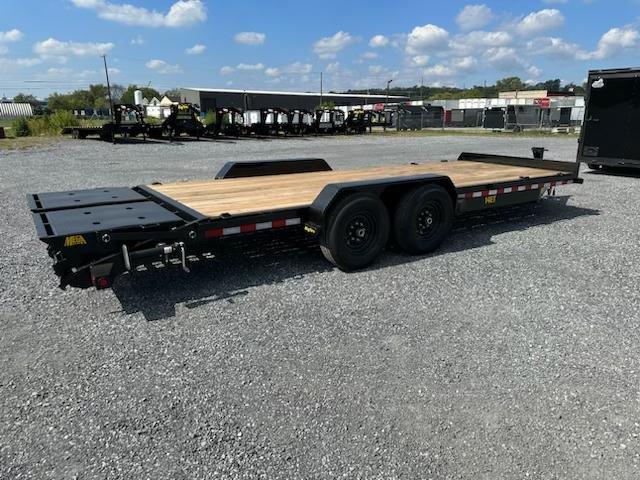 Big Tex 7 x 22 Low Profile Equipment Trailer - Mega Ramps