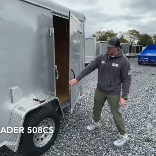 Homesteader 5 x 8 Enclosed Cargo Trailer - Challenger Model