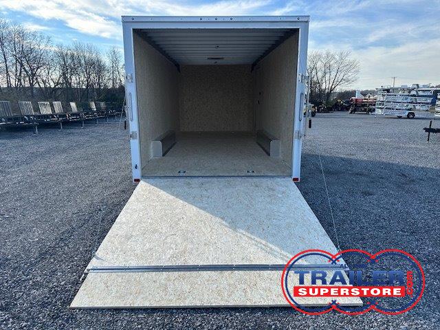 ATC 8.5 x 20 Aluminum Enclosed Car Hauler - Aluminum Wheels