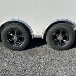 ATC 8.5 x 20 Aluminum Enclosed Car Hauler - Aluminum Wheels