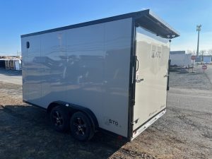 ATC 7.5 x 14 Aluminum Enclosed Cargo Trailer - Rear Spoiler