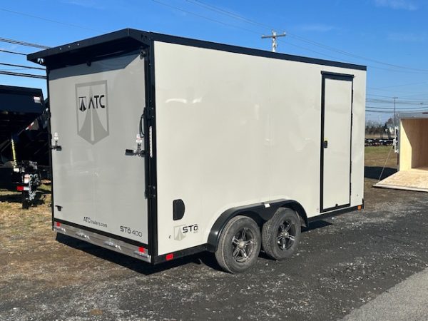 ATC 7.5 x 14 Aluminum Enclosed Cargo Trailer - Rear Spoiler