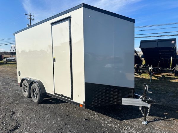 ATC 7.5 x 14 Aluminum Enclosed Cargo Trailer - Rear Spoiler
