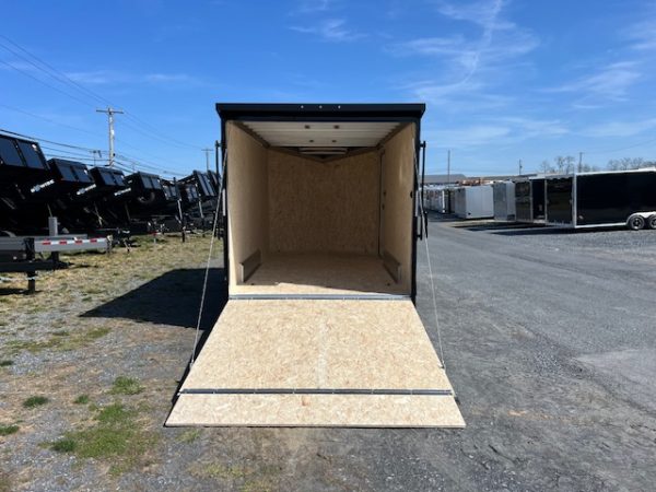 ATC 7.5 x 14 Aluminum Enclosed Cargo Trailer - Rear Spoiler