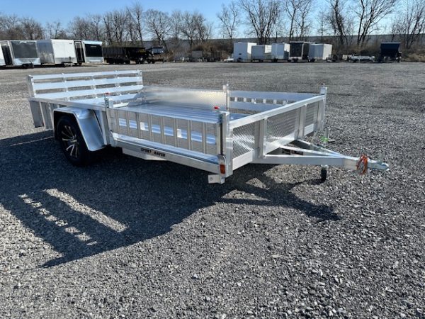 Sport Haven 7×12 Aluminum Utility Trailer - ATV Ramps